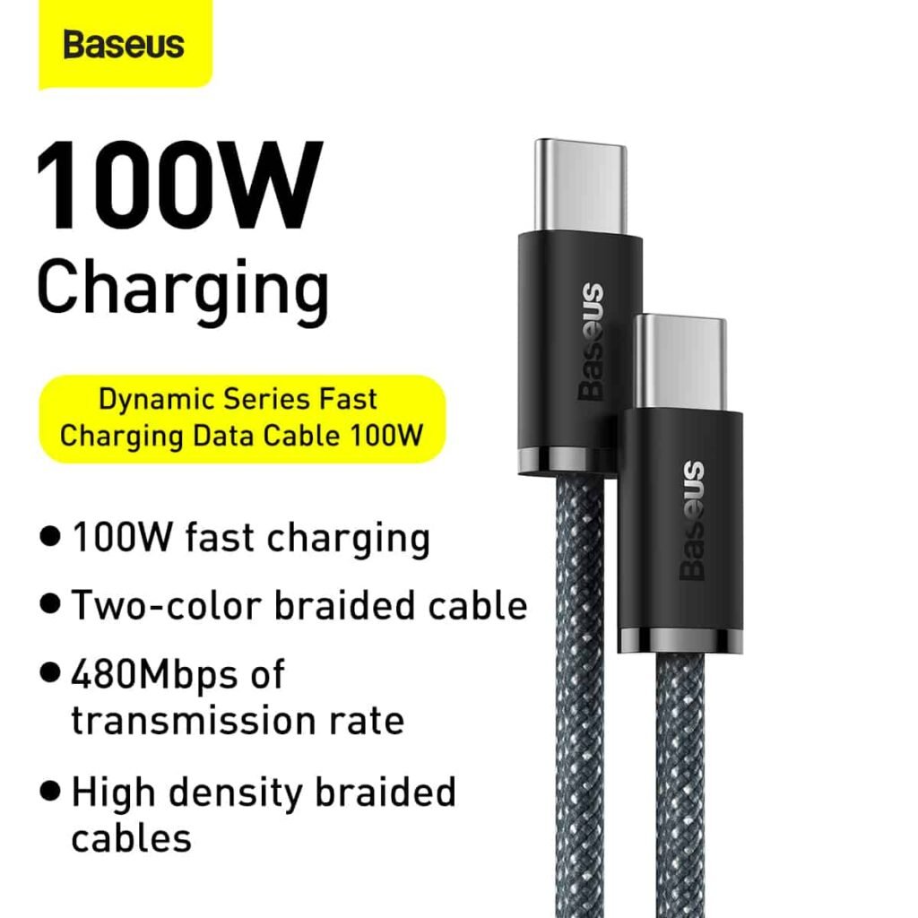 Buy Baseus Dynamic Series 1M 100W USB To Type-C Cable