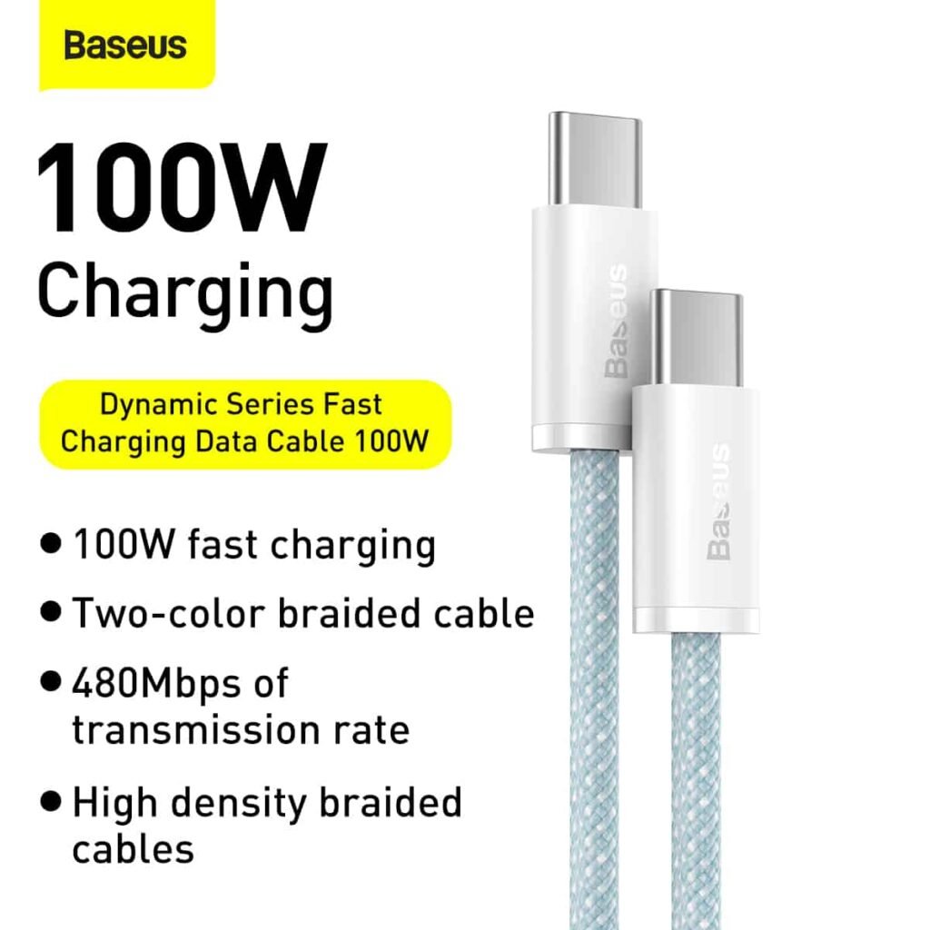 Buy Baseus Dynamic Series 2M 100W USB To Type-C Cable