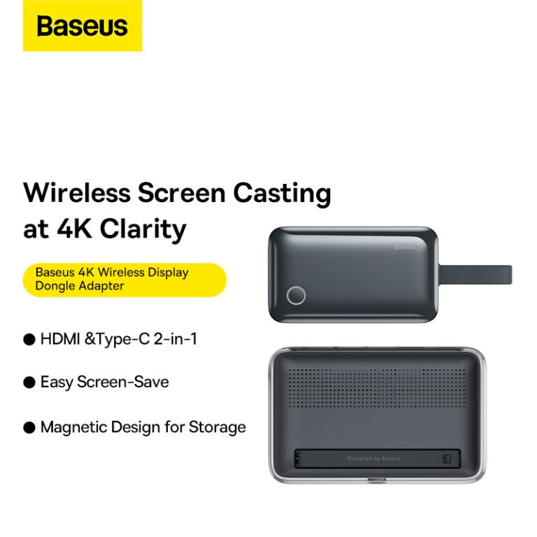 Buy Original Baseus Wireless HDMI Transmitter And Receiver