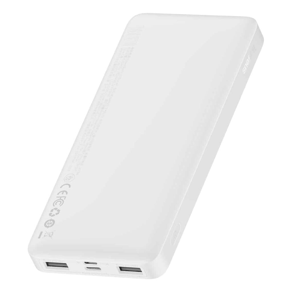 Baseus Bipow 10000mAh 15W Digital Display Power Bank – White