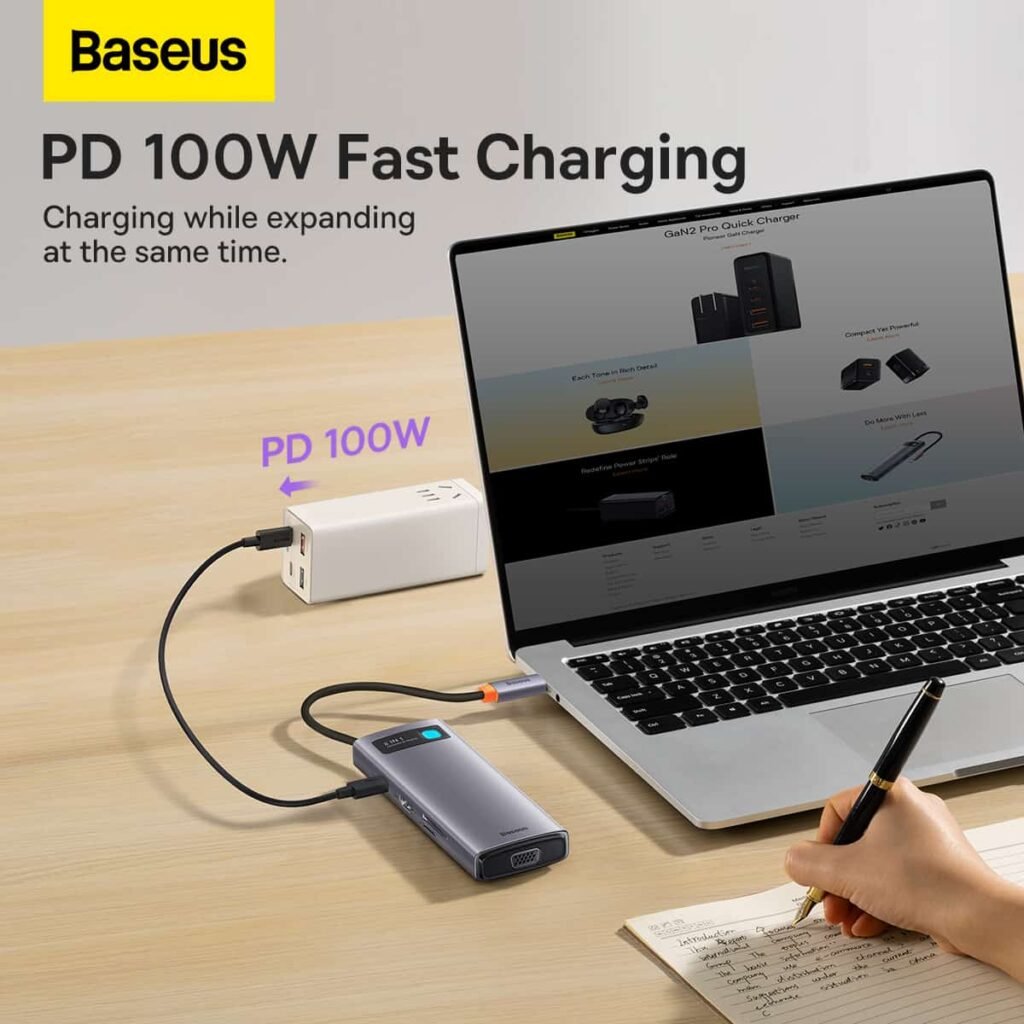 Buy Baseus Star Joy Series 8-in-1 Type-C Hub In Sri Lanka