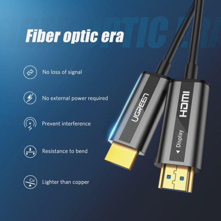 Buy UGREEN Optical Fiber 40 Meter 4K HDMI Cable In Sri Lanka